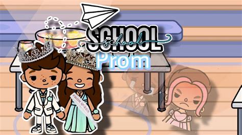 📚school Prom📚 W Voice Toca Boca Rp Youtube