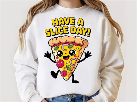 Have A Slice Day Kawaii Pizza Pun Svg Graphic By Trendy Creative