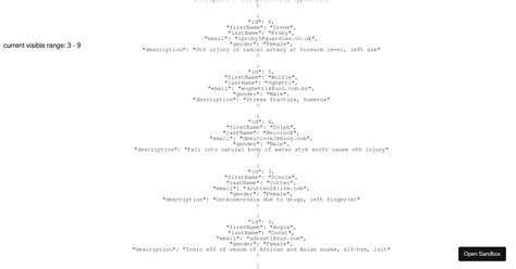Chat Message History Infinite Query Codesandbox