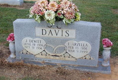 Joel Dewitt Davis 1926 1996 Find A Grave Memorial