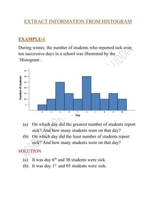 Extract Information From Histogram PDF