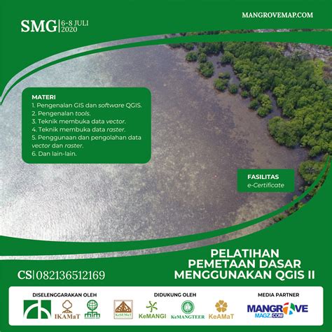 Pendaftaran Pelatihan Pemetaan Dasar Menggunakan Qgis Ii Mangrove Map
