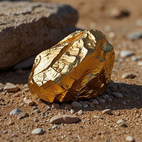 Download Rock Gold Nature Royalty Free Stock Illustration Image