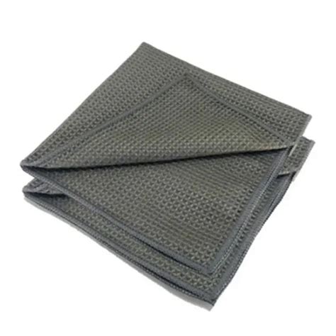 High Quality Quick Dry Waffle Plaid Soft Towel With Hemming Edge