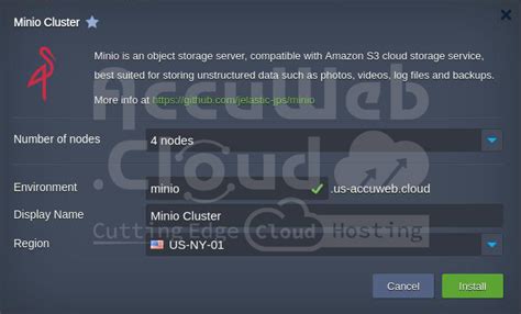 deploy minio cluster for s3 compatible for object storage