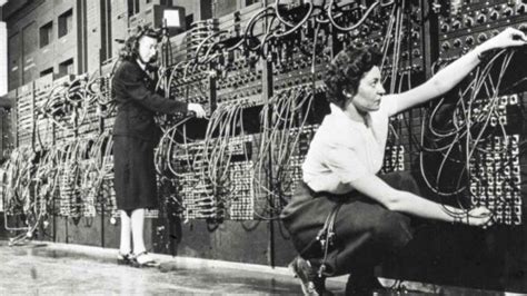 Sex Kvinnor Blir Världens Första Programmerare Internetmuseum