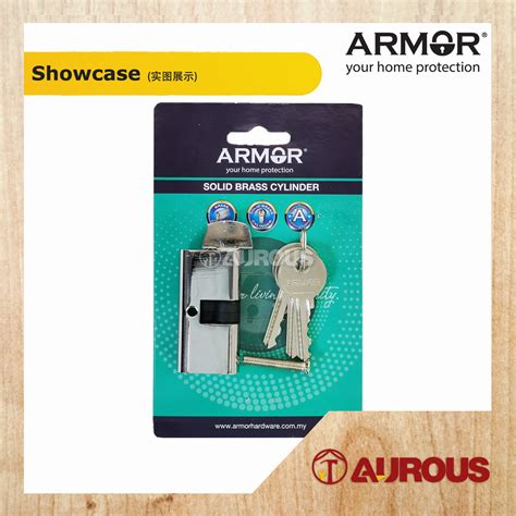 Armor Euro Profile Solid Brass Single Key And Thumbturn Apc Bs55mm Double Key Cylinder Apc