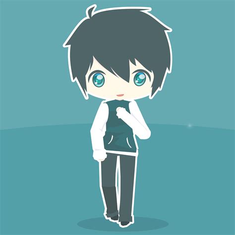 Anime Confused Chibi