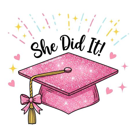Girls Graduation Cap Png Cute Graduation Cap Design Graduation Party