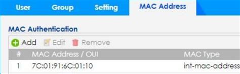 [ap controller]setting up mac authentication on wireless network