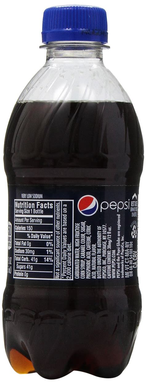 Cherry Pepsi Nutrition Facts Label At Patrick Stankiewicz Blog