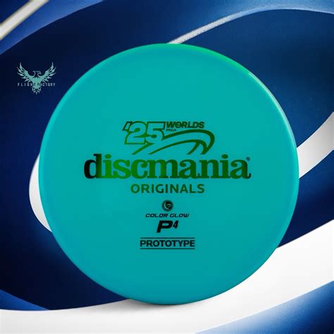Flight The Discmania Prototype P4 In Color Glow Is Available Now