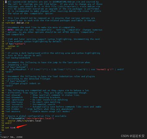 vim设置tab为4个空格 vim tab 4个空格 csdn博客