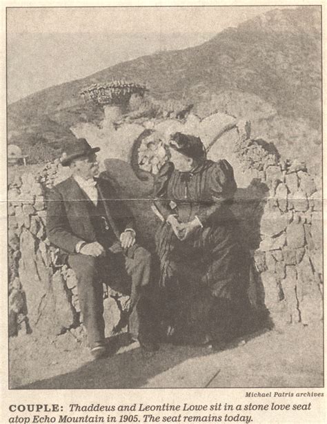 Thaddeus Lowe A Digital History Of Mount Lowe