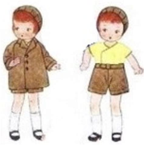 Pattern 19 ~ Fits 9 5 ~ Patsyette ~ 6 Chest ~ Vintage 1932 Doll Clothes ~ Sailor Suit Cloche
