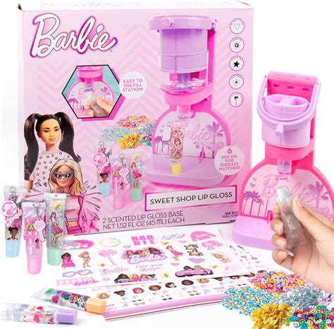 Barbie Sweet Shop Lip Gloss Making Kit Makes 12