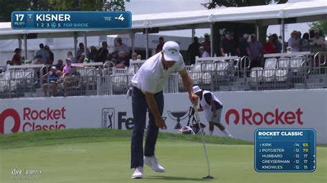 Kevin Kisner Round 2 17th Hole Shot 4 2025 Rocket Classic