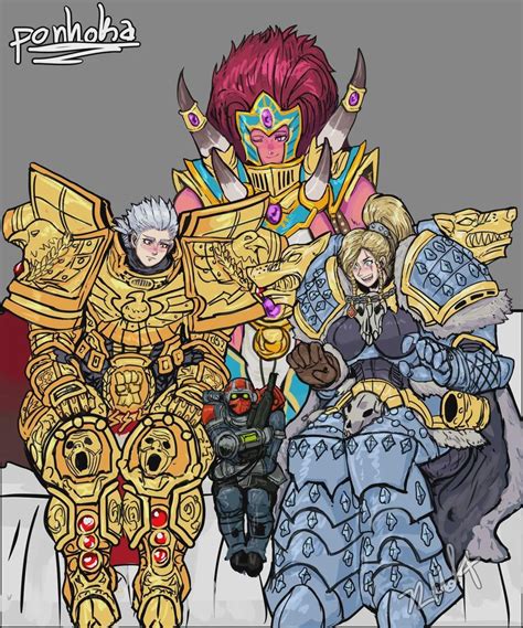 Primarch Harem With Scion From Ponhoka R Primarchgfs