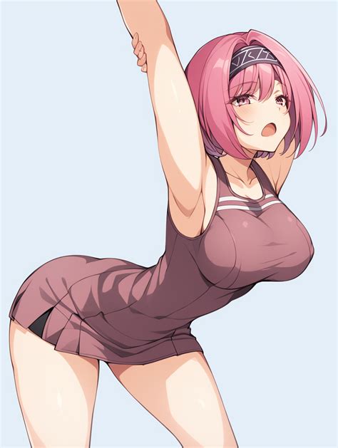 Rule 34 Ai Generated Big Breasts Cleavage Clothed Cute Headband Neimi