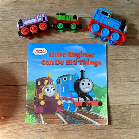 Thomas And Friends Toys Thomas Friends Bundle 3 Trains And Book