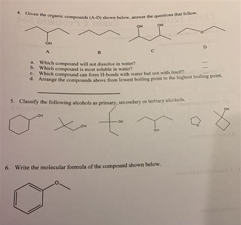 Solved The Products Of The Following Reactions Write Nr If