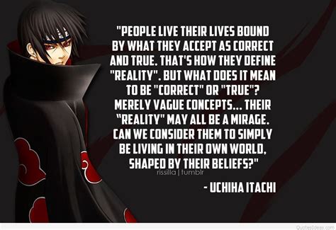Itachi Quotes Wallpapers Wallpaper Cave