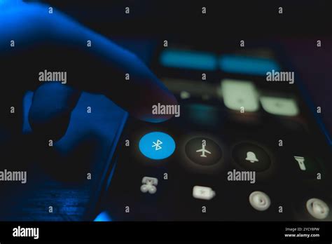 Bluetooth Connection On Smartphone Screen High Quality Illustration