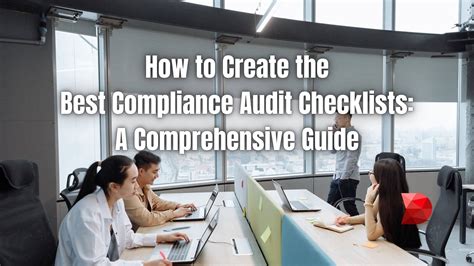 Corporate Compliance Audit Checklist at Louise Collier blog