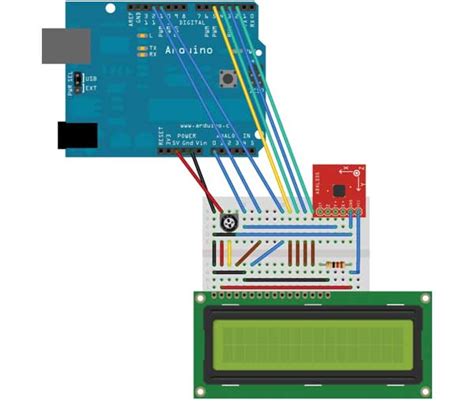 Digital Spirit Level Using Arduino And ADXL