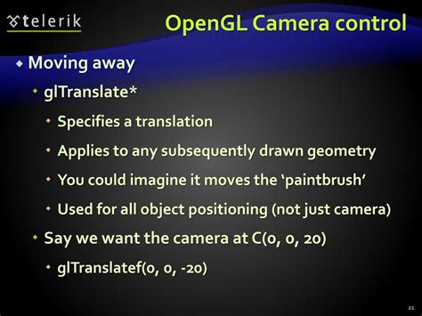Ppt Opengl And Glut Mouse Interaction And Camera Control Powerpoint