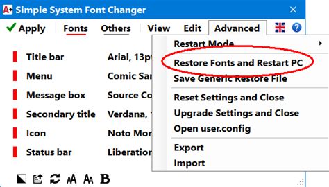 Simple System Font Changer Removal Simple System Font Changer Removal