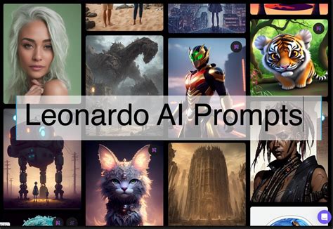 Leonardo AI Prompt Guide Best AI Prompts