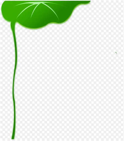 绿色荷叶卡通创意png图片素材下载图片编号10057908 Png素材网
