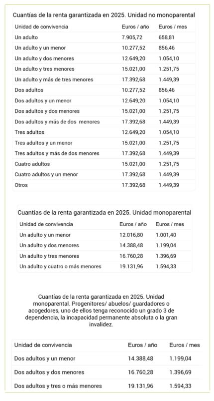 El Ingreso Mínimo Vital Sube Un 9 En 2025