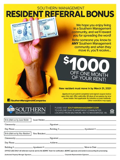 Fillable Online 10 Ways To Build A Successful Resident Referral Program Fax Email Print Pdffiller