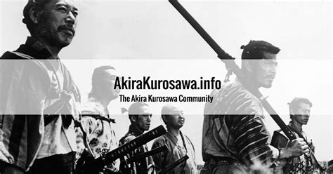 Remakes And Films Influenced By Kurosawas Works • Akira Kurosawa