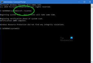 How To Run System File Checker Sfc Scannow In Windows 10