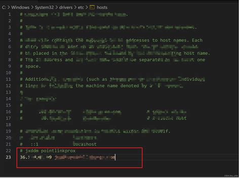 手动配置hosts host配置 csdn博客