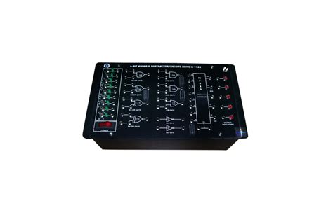 4 Bit Adder And Subtractor Circuits Using Ic 7483