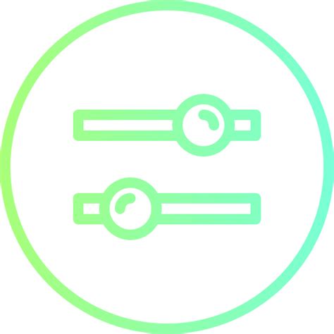 Control Generic Gradient Icon
