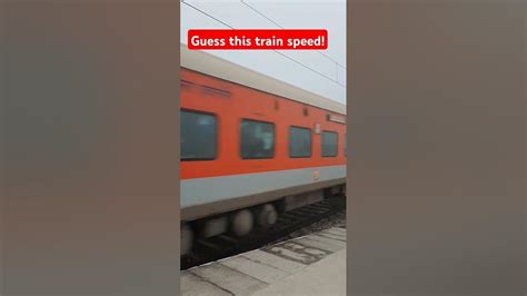Guess This Train Speed👍🚦 Railwaylocopilot Trainjourney