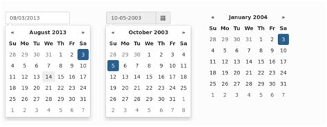 10 Date Picker For Bootstrap Onaircode
