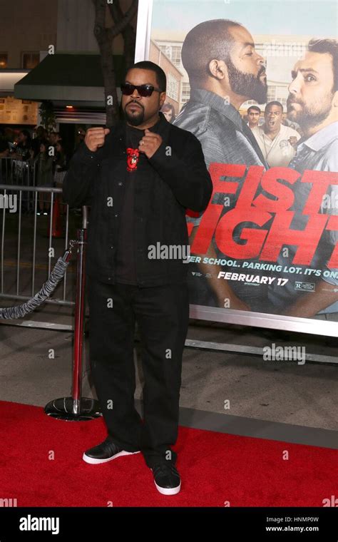 Oshea Jackson Sr Aka Ice Cube At Arrivals For Fist Fight World Premiere Regency Westwood