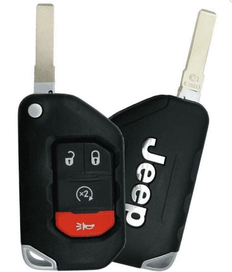 Smart Remote Key For Jeep Wrangler 2018 2023 68416784aa Oht1130261