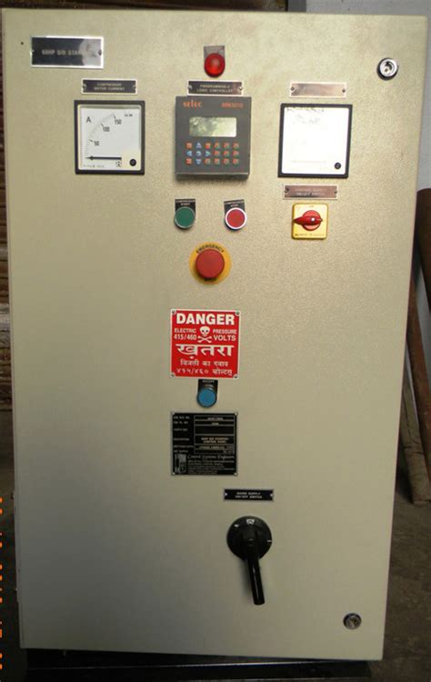 Compressor Control Panel Compressor Panel Oem Manufacturer India