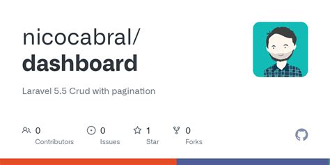 Github Nicocabral Dashboard Laravel Crud With Pagination