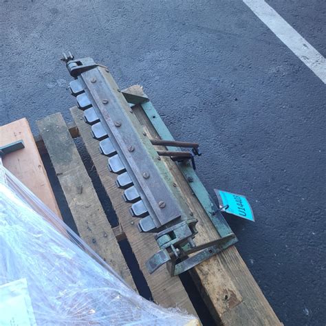 U14403 18 Smiths Cleat Bender Benoit Sheet Metal Equipment