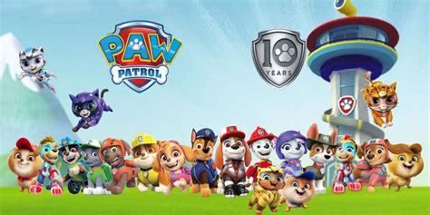 Paw Patrol 10 Years Of Pawsome Adventures By Xxwarlock16xx On Deviantart