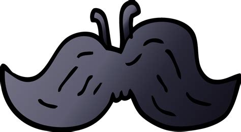Cartoon Doodle Mustache 12156461 Vector Art At Vecteezy
