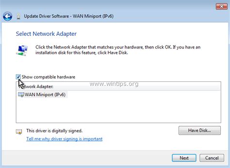 FIX Error Code At WAN Miniport In Device Manager Device Is Not Working Properly